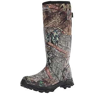 Bogs Men's Ten Point Camo Hunting Rainboot Rain Boot, Mossy Oak, 14