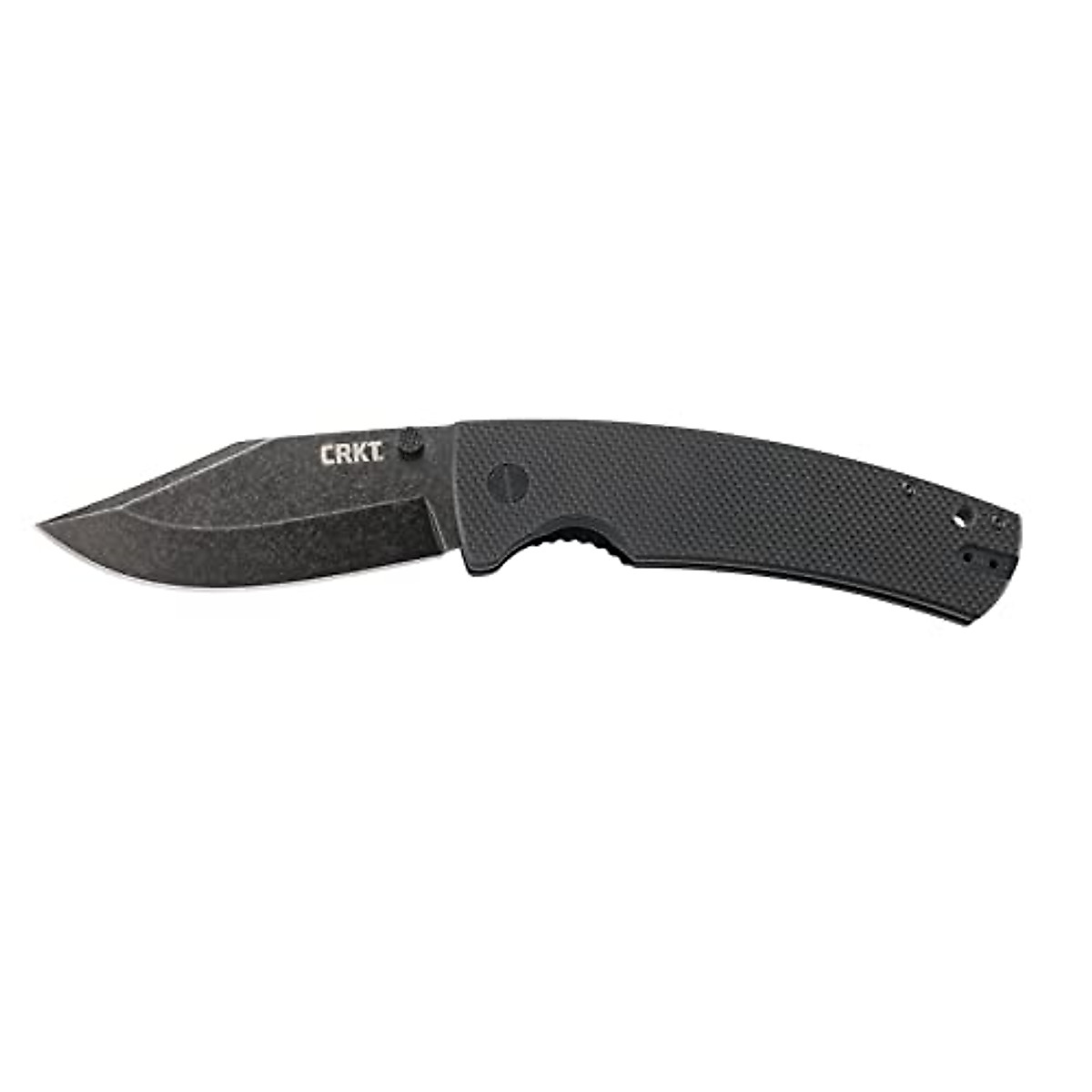 CRKT Gulf EDC EDC Folding Pocket Knife: Heavy Duty Everyday Carry Work Knife, Liner Lock, Clip Point Blade with Stonewash Finish, G10 Handle 2795