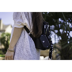 Altec Lansing - HydraMini Wireless Bluetooth Speaker, IP67 Waterproof USB C Rechargeable Battery with 6 Hours Playtime, Compact, Shockproof, Snowproof, Everything Proof (Petal Pink)