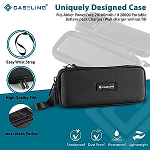 Hard CASE fits Anker PowerCore 20100mAh - Ultra High Capacity Power Bank with 4.8A Output, External Battery Pack. (Case only)