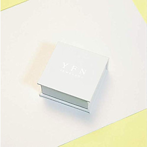 YFN Sterling Silver Simple Love Script Ring Thin Band Promise Ring (sterling-silver, 9)