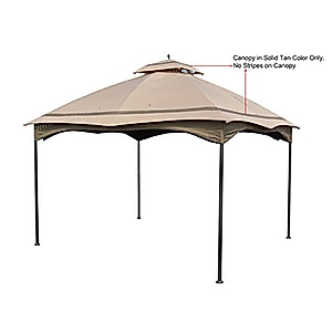 ALISUN Replacement Canopy Top for Massillon 10' x 12' Gazebo Model #L-GZ933PST