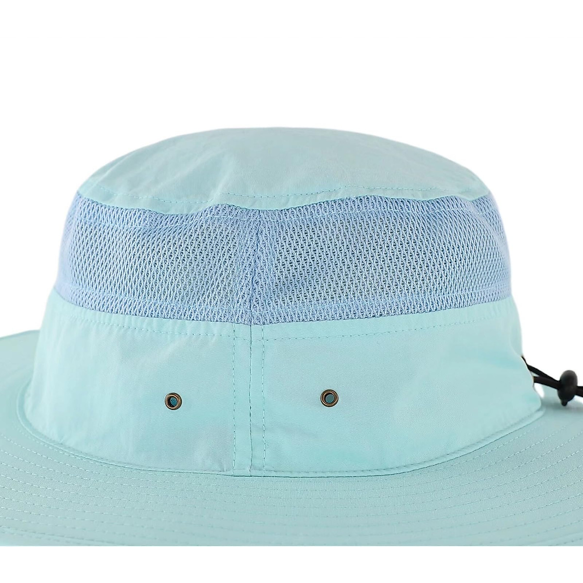 Home Prefer UPF50+ Mens Sun Hat Wide Brim Fishing Hat Airy Womens Bucket Hat UV Protection Hat for Mens Womens Beach Safari Gardening Golf Aqua
