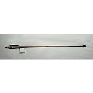 Mountain View Wood Works Genuine Navajo Indian Arrow with Arrowhead and Feathers, 24"