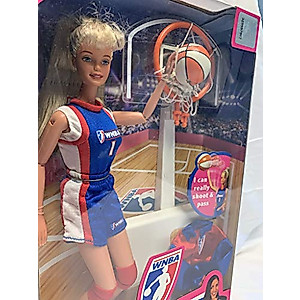 WNBA Basketball Blonde Barbie Doll by Mattel