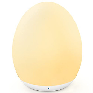 MediAcous Night Light for Kids, Baby Night Light with 8 Colors Changing & Dimming Function, Rechargeable Night Light with 1 Hour Timer & Touch Control, Up to 100H