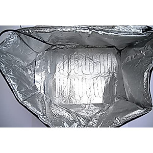 23"x14" Food Delivery Heater Pad for Bag Car 12v. DC Pizza Warmer for Belleford, Herculean, BlueVoy, Kibaga, NZ Home, Rubbermaid fits 23"x14"x15", (23"x14") Homevative (Silver, 23"x14")
