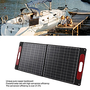 Portable Folding Solar Panel 16V Outdoor Controller 100W Electric Vehicle Generating Panel for Car SemiFlexible Rv Solar Panels