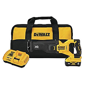 DEWALT 20V MAX* XR Reciprocating Saw Kit, Power Detect Tool Technology (DCS368W1)