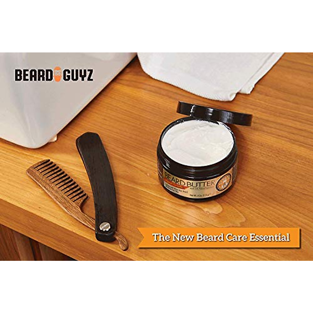 Beard Guyz Beard Butter - for Your Dry Beard (4 oz)