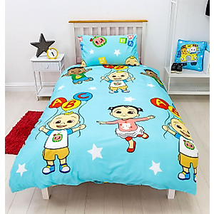 CoComelon Friends Single Duvet Cover and Pillowcase Set