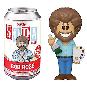 Funko Vinyl SODA: Bob Ross- Bob Ross w/Chase 1 in 6 Chance of Receiving A Chase Variant (Styles May Vary)