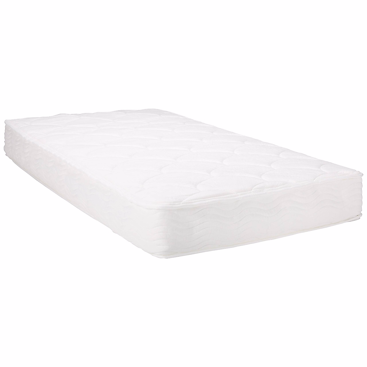 ZINUS 8 Inch Quilted Pocket Spring Mattress Bed-in-a-Box, Twin XL, White