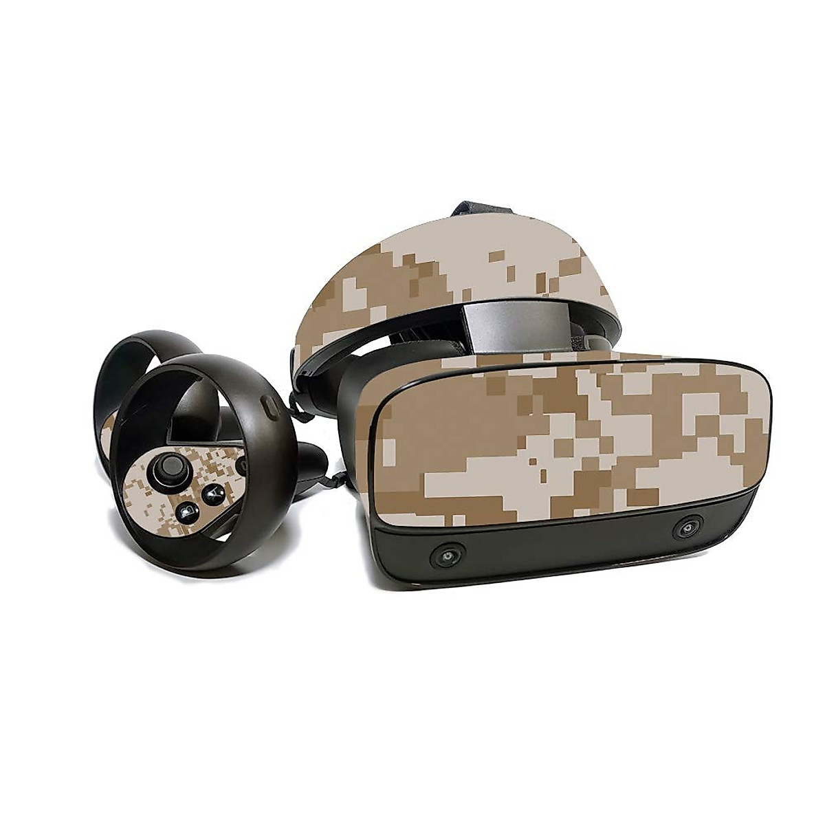 MightySkins Skin for Oculus Rift S - Desert Camo | Protective, Durable, and Unique Vinyl Decal wrap Cover | Easy to Apply, Remove, and Change Styles | Made in The USA