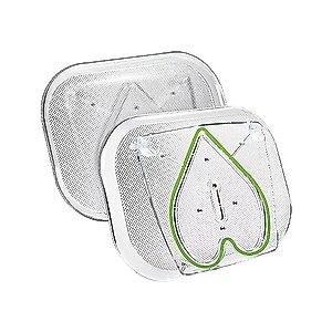 Londonderry Fridge Organizers and Storage with Lazy Susan Turntable - 15.7’’ and 13.7’’ Options | Efficient Rotation, Waste Reduction | Suitable for Refrigerator Cabinet and Pantry (Big)