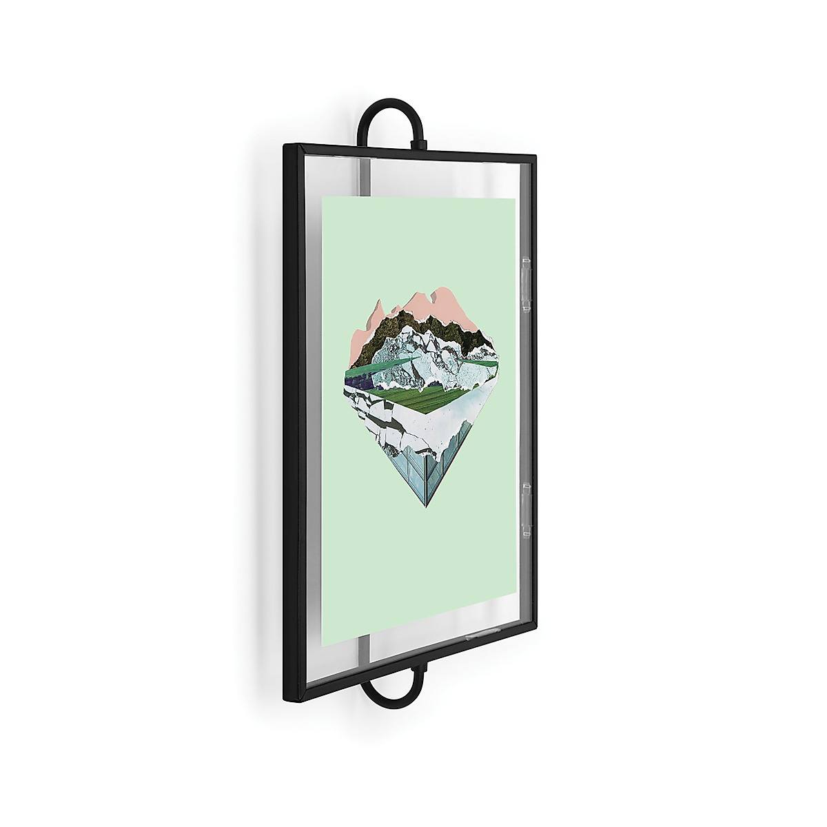 Umbra Phantom Picture Frame, Black, 8" x 10"