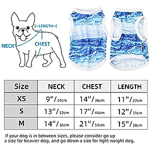 DELIFUR Dog Cool Vest Instant Cooling Clothes for Bulldog Cats on Summer (XX-Large)