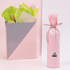 Loveinside Wrapping Tissue Paper - 8 Color Rainbow Tissue Paper Bulk for Wrap, Art Crafts, DIY, Pack Bags - 20 x 20 inches - Total 120 Sheets, Light Rainbow