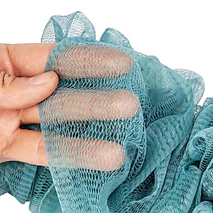 Arswin Back Scrubber for Shower,Loofah Long Handle Bath Body Brush,Soft Nylon Mesh Sponge for Shower,Loofah On a Stick for Men Women,Exfoliating Scrub Cleaning Luffa for Elderly (3Pack-NewMix)