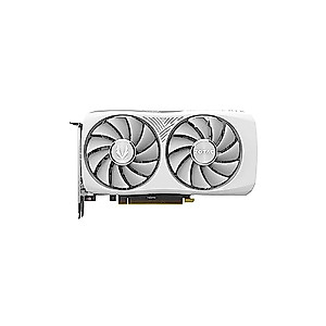 Zotac Gaming GeForce RTX 4060 8GB Twin Edge OC White Edition DLSS 3 8GB GDDR6 128-bit 17 Gbps PCIE 4.0 Compact Gaming Graphics Card, Spectra RGB Lighting, ZT-D40600Q-10M
