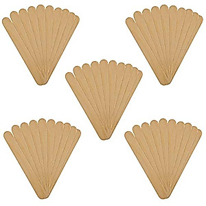 TCP Global Wood Paint Mixing Sticks - 50 Pack - Automotive, Crafts, Airbrush, Art
