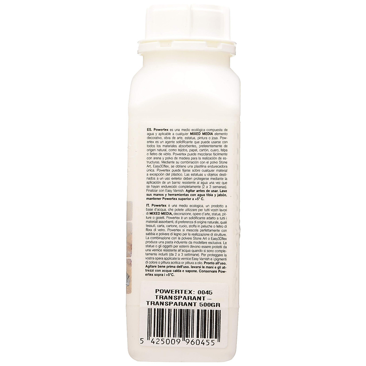 Powertex Transparent/Textile Hardener 500 g, Other Material, Multi-Colour, 500 g, Set of Pieces