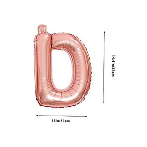Totority 4 Sets birthday balloon set birthday balloons girl birthday party decorations girl birthday decorations birthday balloon banner birthday party supplies Miss aluminum film letter