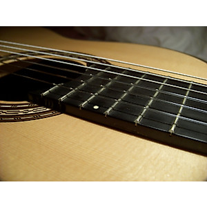 Classical Guitar Fret Markers - Rosette Black/Ivory Fret Dots