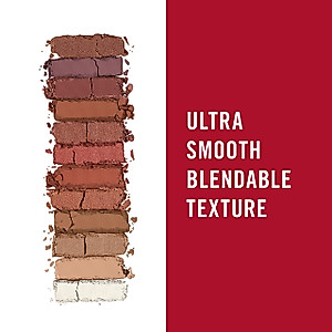 Rimmel London Magnif'Eyes Eyeshadow Palette, 12 Shades, Blendable Formula, Versatile, 005, Spice, 0.5oz