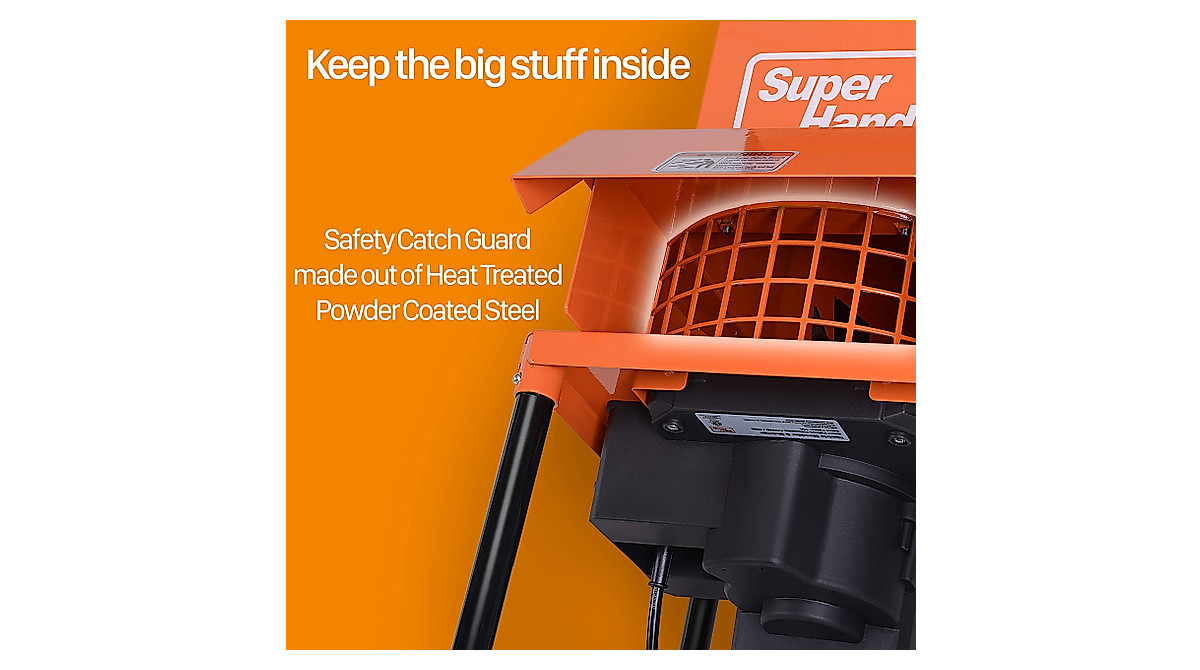 SuperHandy Leaf Mulcher & Log Splitter - Eco-Friendly Solutions