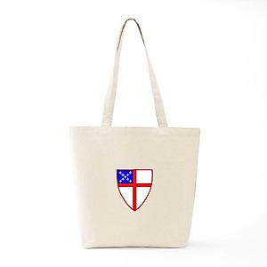 CafePress Episcopal Shield Tote Bag Canvas Tote Shopping Bag