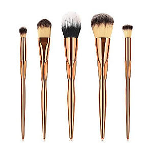 Eye Shadow Brushes Cotton Tip Makeup Brushes Set Pro Brush Eyeshadow Tool Foundation Powder Lip Eyeliner 5PCS Brush Charcoal Bar Soap for Makeup Brushes