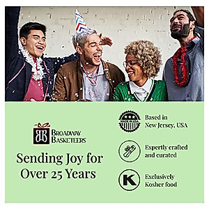 Broadway Basketeers Condolences Gourmet Gift Basket, Kosher Sympathy Food Gift Baskets for Delivery, Perfect Care Package Box or Assorted Snack Gifts for Bereavement, Loss, Funeral, or Shiva