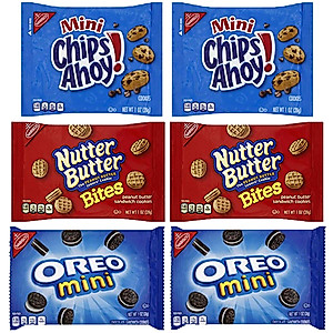 Cookies Variety Pack - Individually Wrapped Assortment - Sampler Bulk Care Package (30 Count)