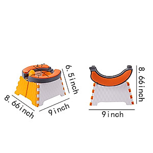 Potty Training Seat for Toddlers/Baby Foldable Toilet Child Travel Potty in Car Camping Potty Chair Seat with 30 Pcs Travel Bag, Toddler Potty Chair for Travel Home Car Camping