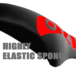 Venzo Comfortable Bike Bicycle Saddle Seat - for MTB, Road, Exercise, Trekking, Folding, Hybrid & Cruiser Bikes - XC Saddle Seat - Red