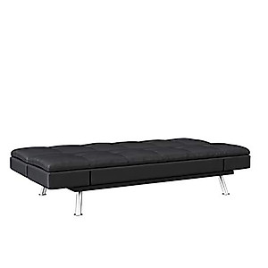 Serta Nelson Convertible Sofa Bed, Black