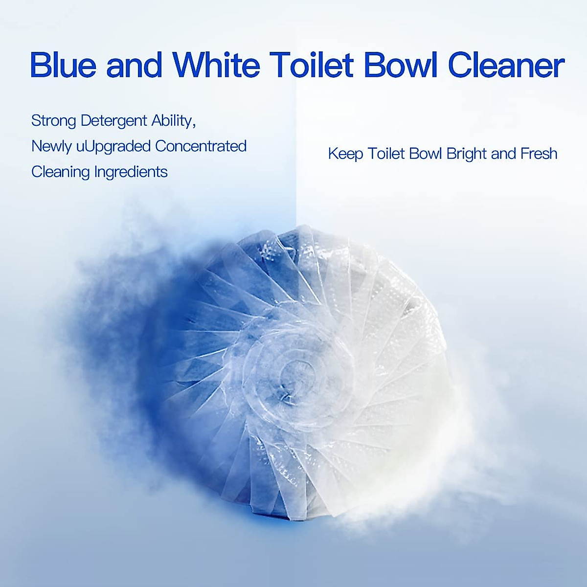 KIISIISO Toilet Bowl Cleaners 40 PACK,Long-Lasting Toilet Bowl Cleaner Tablets with Sustained-Release Technology Against Tough Stains,Automatic Toilet Cleaner for Deodorizing & Descaling