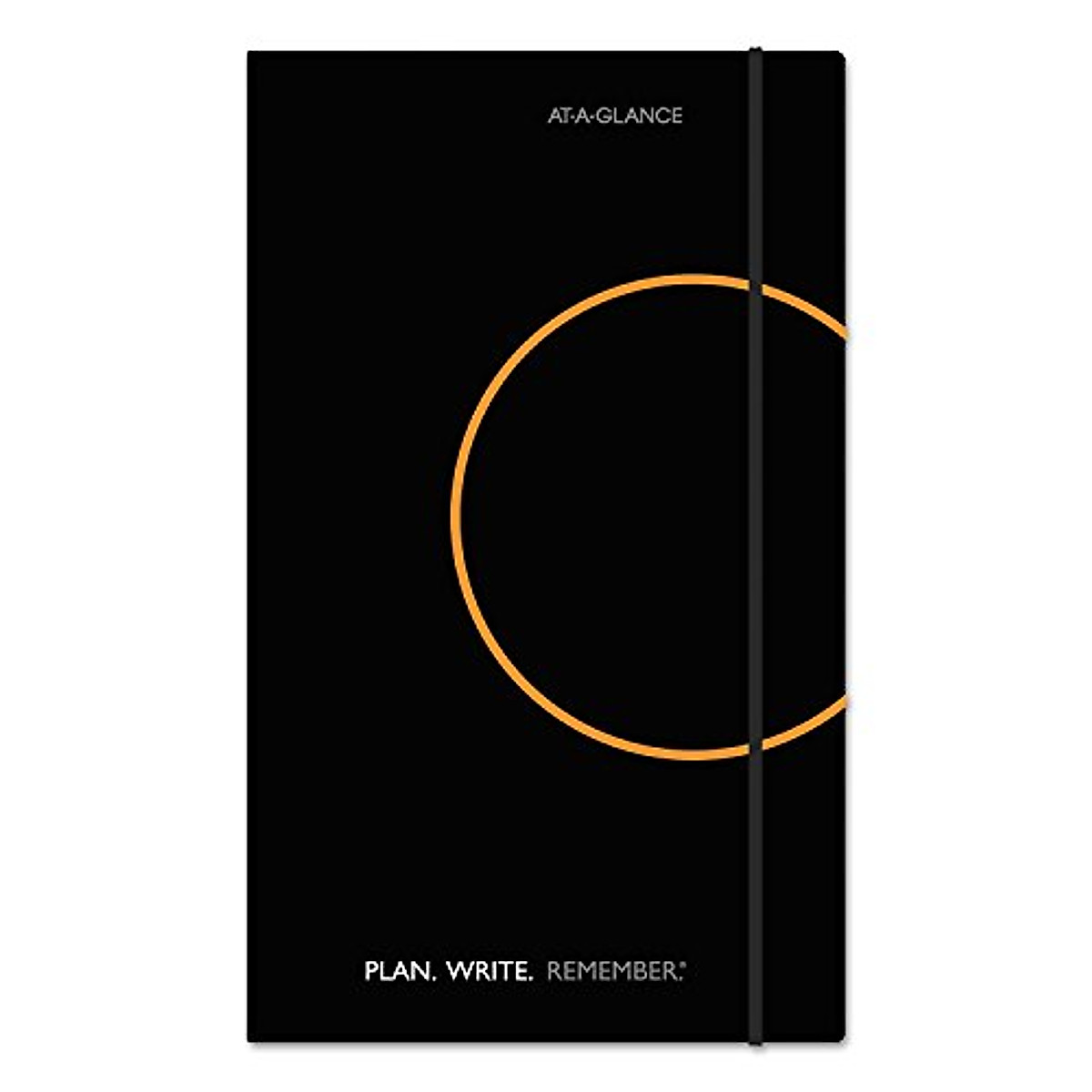 AT-A-GLANCE PLAN.WRITE.REMEMBER. 80612105 Planning Notebook Two Days Per Page, 5 1/8 x 8 1/4, Black