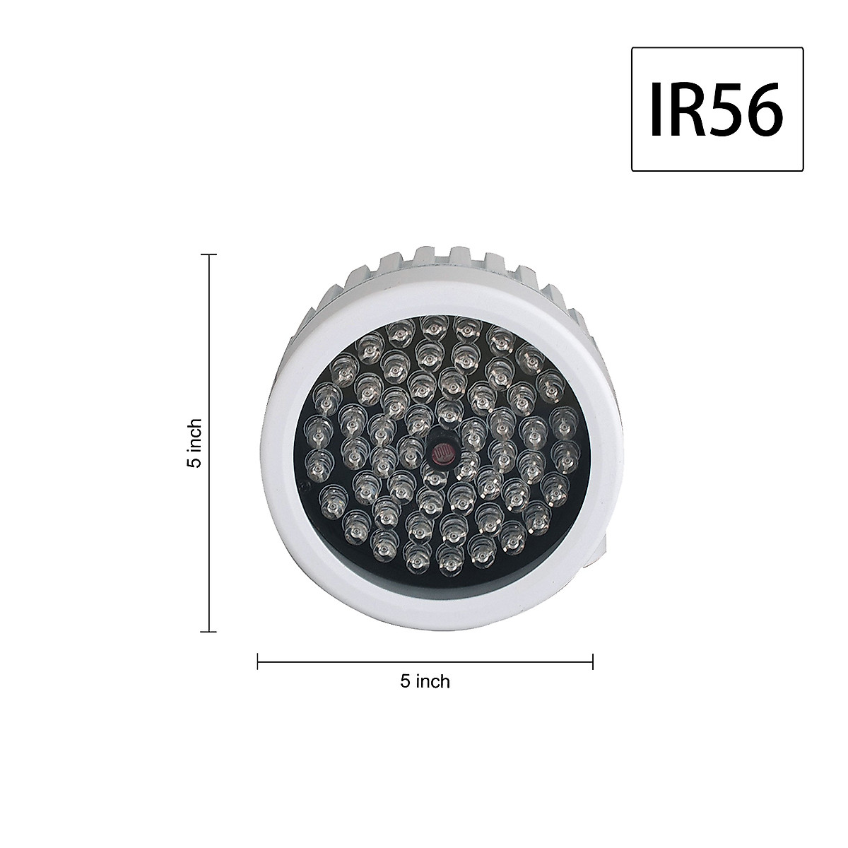 CMVision IR56-56 LED Indoor/Outdoor Long Range 100ft IR Illuminator with Free 500mA 12VDC Adapter