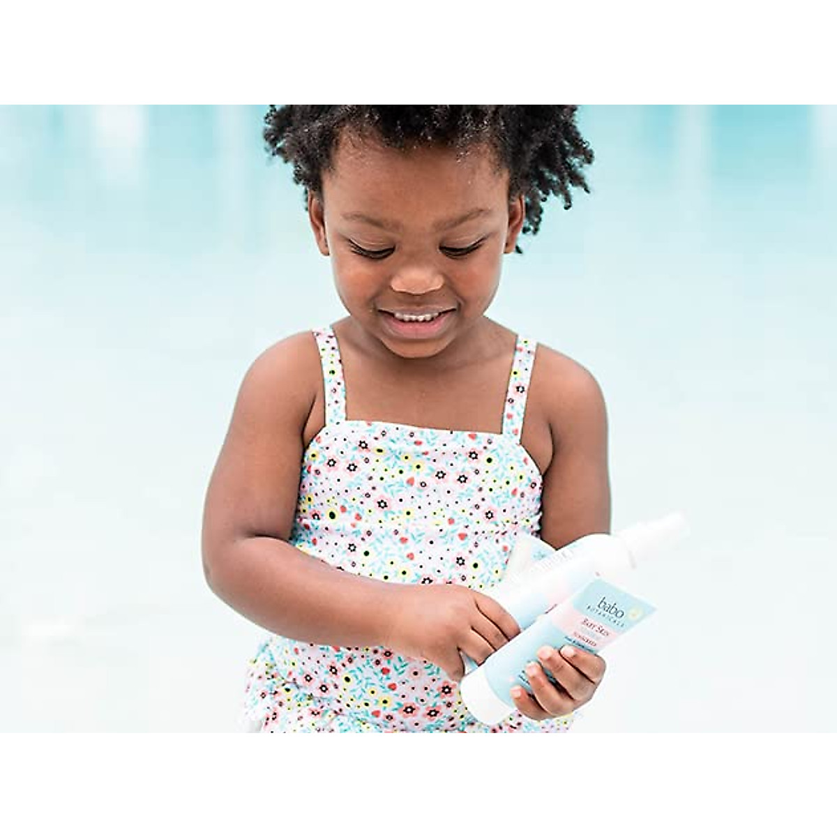 Babo Botanicals Baby Skin Mineral Sunscreen Spray SPF 30 with 100% Zinc Oxide Active, Water-Resistant, Unscented, 6 Fl Oz