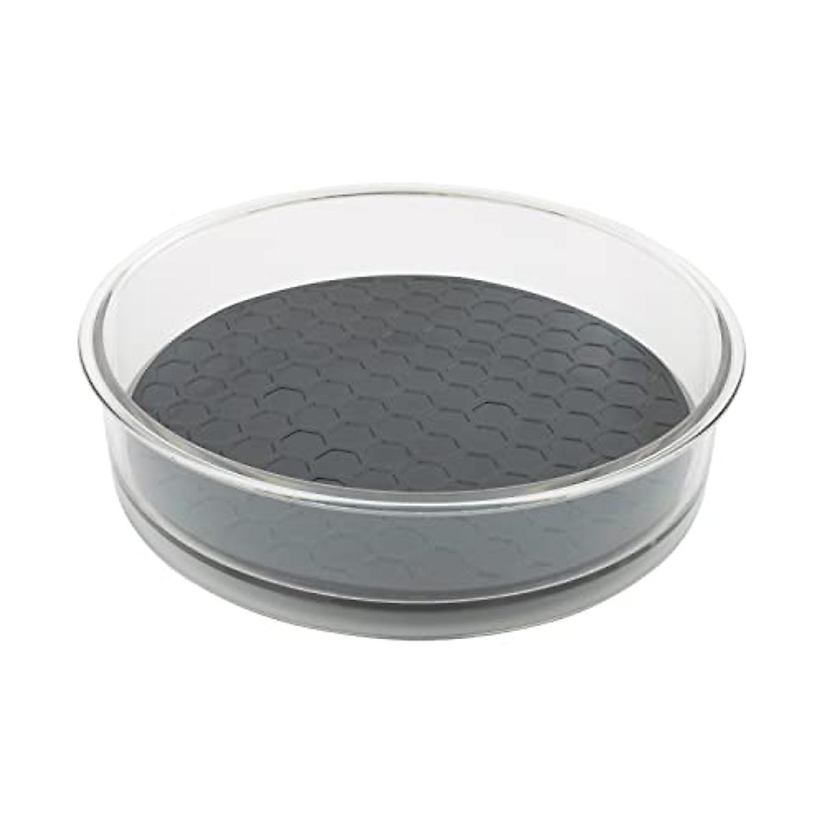Spectrum Hexa Small Lazy Susan - Revolving Storage Tray for Refrigerator, Pantry, Cabinet, Table, & Shelf Organization/Perfect for Spices, Condiments, Produce, & More