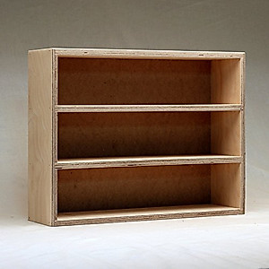 Storage Shelf (Full Height) with Back - Wall Mount