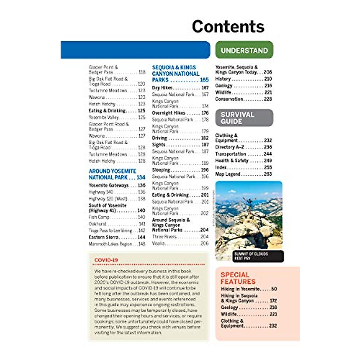 Lonely Planet Yosemite, Sequoia & Kings Canyon National Parks 6 (National Parks Guide)