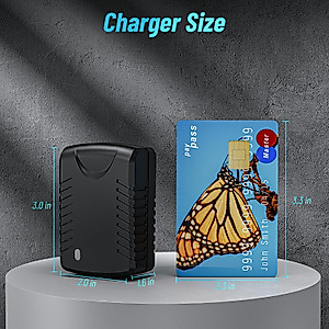 Seesii Lithium Battery Charger,21V 0.75A Battery Adapter,Power Supply Adapter for Mini Chainsaw and Impact Wrench
