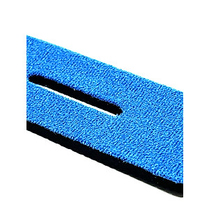 Rogue Endeavor Fishing Rod Wrap, Premium Neoprene Lined (Pack of 6) (Black)