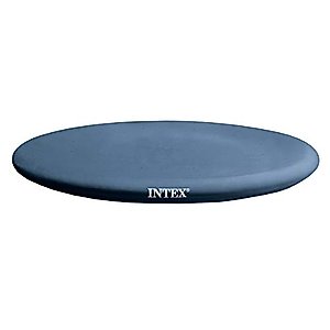 Intex N/AA 13' x 12" Easy Set Above Ground Rope Tie PVC Vinyl Pool Cover |, 1 Pack, Blue