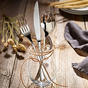 Villeroy & Boch Vivo Group-New Fresh Basic Service, 24 Pieces, Universal Cutlery Set Day Use, 18/10 Stainless Steel, Silver