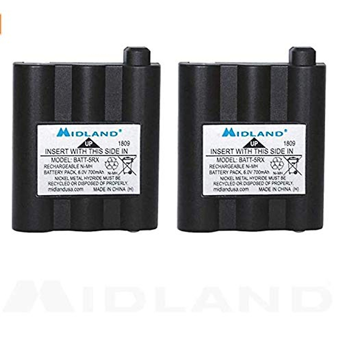 Midland – AVP17 Rechargeable Battery Packs for Midland GXT1000, GXT1030, GXT1050, T290 and T295