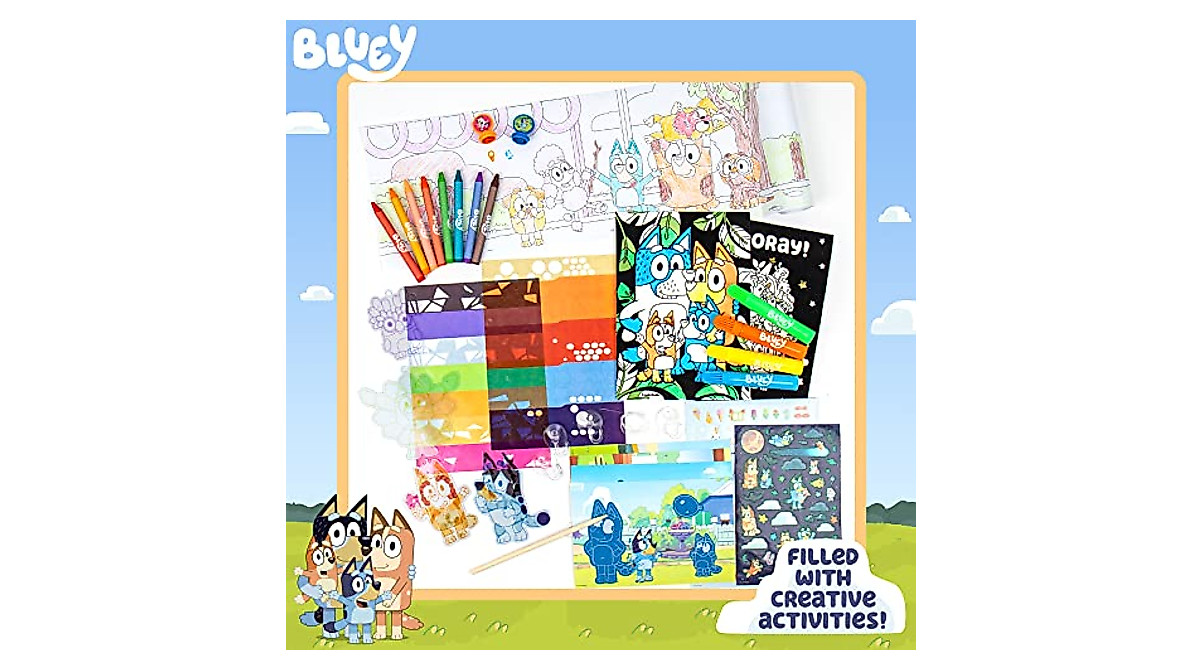 Bluey Activity Backpack for Kids Ages 3-6 | Creative & Travel-Friendly